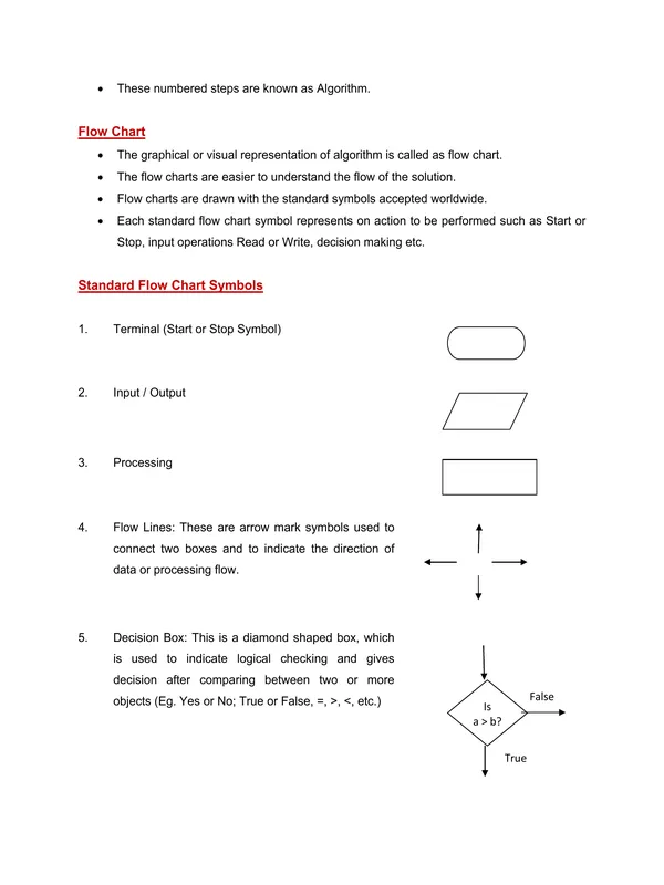 Lec14 Principles Of Programming Flow Charts Illustrations Through